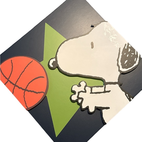 Lambs & Ivy | Wall Decor | Snoopy Basketball Wall Art | Poshmark